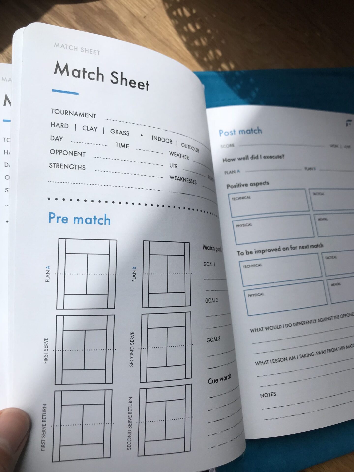 The Functional Tennis Match Journal Review - Understand Your Tennis