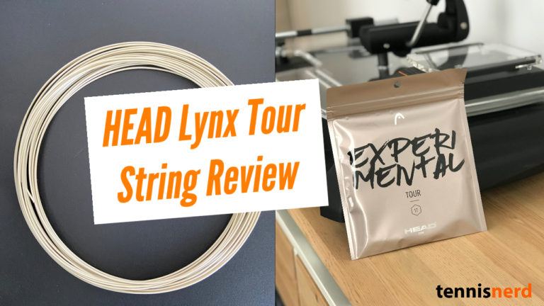 HEAD Lynx Tour String Review - Tennisnerd.net - New string from HEAD