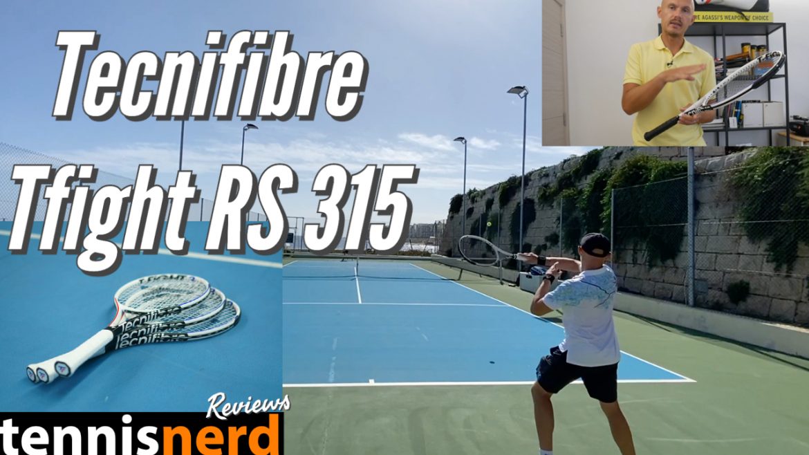 Tecnifibre Tfight RS 315 Racquet Review - Tennisnerd.net