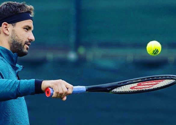 Grigor Dimitrov's racquet and Player Profile