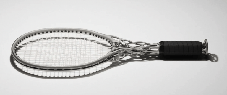 Futuristic tennis racquet designed by AI - Tennisnerd.net