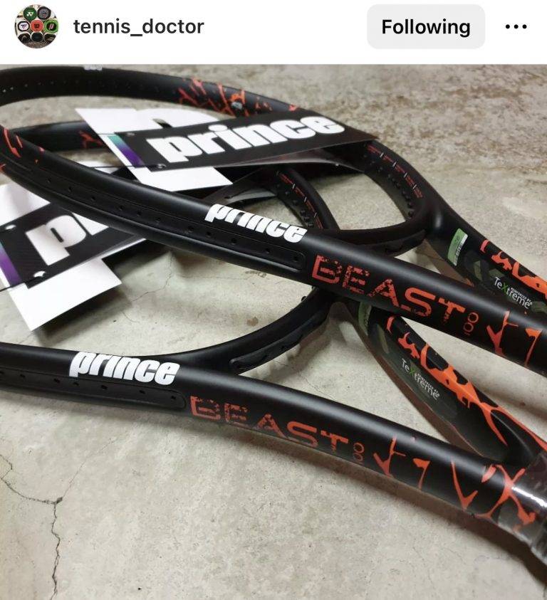 New Prince Beast Racquets - Tennisnerd.net
