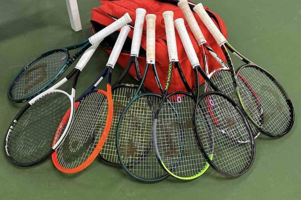 Vintage tennis racquet collection - old but gold in the Tennisnerd closet